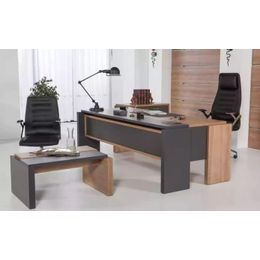 JVmoebel Schreibtisch Schreibtisch Set Aktenschrank Schrank mit Couchtisch Büroeinrichtung (3-St.