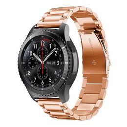 Cadorabo Smartwatch-Armband 20 mm Armband Universal Smartwatch Edelstahl