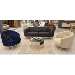 JVmoebel Wohnzimmer-Set Luxus Wohnzimmer 311 Sitz Sofa Couch Set Garnitur 3tlg.