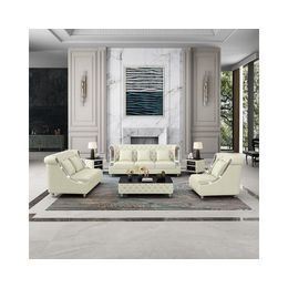 JVmoebel Wohnzimmer-Set, Sofagarnitur 3 2 1 Sitzer Set Design Sofa Polster Couchen Couch Modern