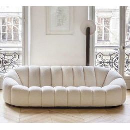 JVmoebel Sofa, Textil Sofa 3 Sitzer Dreisitzer Relax Möbel Sitz Design Lounge Neu