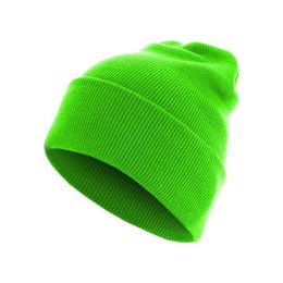 MSTRDS Beanie Accessoires Beanie Basic Flap Long Version (1-St), grün