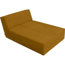 Tom Tailor HOME Chaiselongue ELEMENTS, Sofaelement wahlweise mit Bettfunktion, gelb