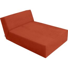 Tom Tailor HOME Chaiselongue ELEMENTS, Sofaelement wahlweise mit Bettfunktion, rot