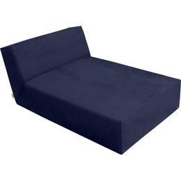 Tom Tailor HOME Chaiselongue ELEMENTS, Sofaelement wahlweise mit Bettfunktion, blau