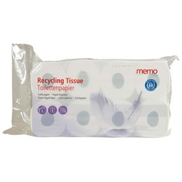 Memo Toilettenpapier Memo Toilettenpapier 'Recycling Tissue' 4-lagig (8-St)