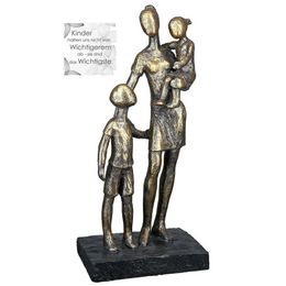 Gilde Dekofigur Gilde Skulptur Mutter mit Kindern