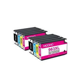 MOOHO 8PK 963XL für HP 963 Druckerpatronen Multipack 963 XL Tintenpatrone (Kompatible für HP OfficeJet Pro 9010e 9012e 9014e 9015e 9016e