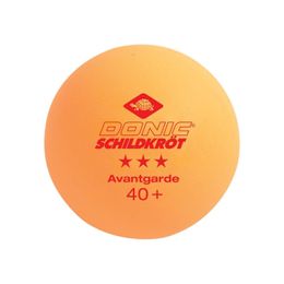 Donic Schildkröt Donic-Schildkröt Tischtennisball Avantgarde + 3 Stück orange