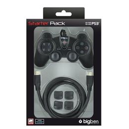 Big Ben Interactive BigBen Starter Pack Controller für Sony PS3 Controller (Set für Sony PS3 Konsole)