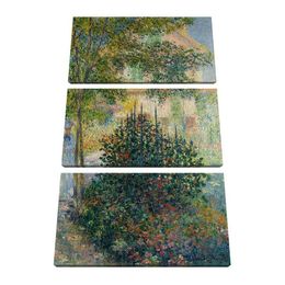 Pixxprint Leinwandbild Claude Monet