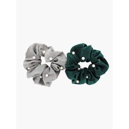 axy Haargummi XXL Scrunchie Haargummis mit Perlen Set