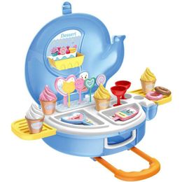 Diakakis Spielküche Candy Trolley Eis Süßigkeiten Süßwaren 27-tlg. Kunststoff