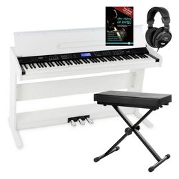 FunKey Digitalpiano DP-88 II E-Piano mit 88 anschlagsdynamische Tasten (Spar-Set