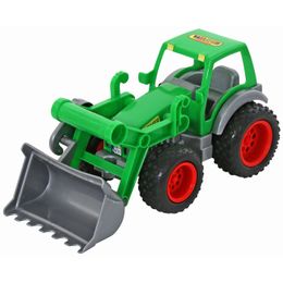 WADER QUALITY TOYS Spielzeug-Traktor Farmer Technic Traktor m. Frontschaufel Frontlader