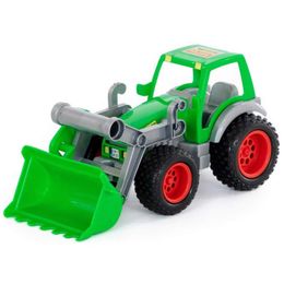WADER QUALITY TOYS Spielzeug-Traktor Farmer Technic Traktor m. Frontschaufel Frontlader