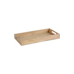 Casa Moro Dekotablett Holz Tablett HT400 Serviertablett aus Massivholz Servierplatte