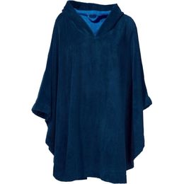 Erwin Müller Erwin Müller Bademantel Unisex-Poncho kurz mit Kapuze