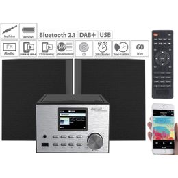 Auvisio IRS-500.mini Micro-Stereoanlage mit Webradio