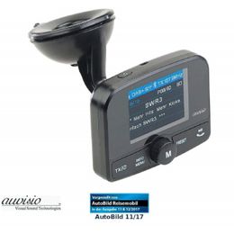 Auvisio FMX-640.dab Kfz-DAB+ Empfänger FM-Transmitter Bluetooth Freisprechen KFZ-Transmitter Micro-USB