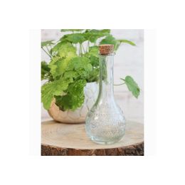 Annastore Dekovase 12 x Vasen / Glasflaschen / Korken oder Öllampe Tischvasen Blumenvase