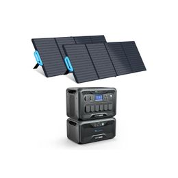 BLUETTI Stromerzeuger AC300+B300 mit 2*PV200 Solarmodule