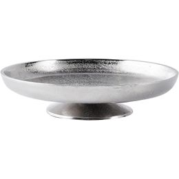 MichaelNoll Dekoschale Schale Dekoration Silber Moderne Dekoschale Metall Tischdeko 29