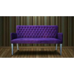 JVmoebel Sitzbank Chesterfield Sofa Bank Couch Sitzbank Wartezimmer Wohnzimmer Büro