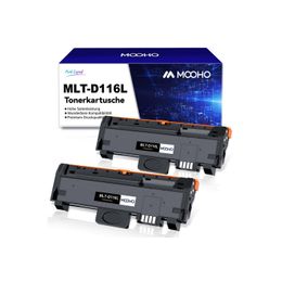 MOOHO Tonerpatrone für SAMSUNG MLT-D116L MLT-D116S 2-St Kompatibel Xpress