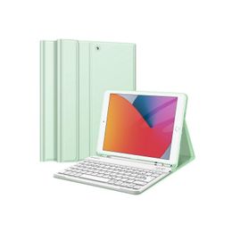 Fintie Tablet-Hülle TPU Tastatur Hülle für iPad 10.2 Zoll (9/8/7 Gen