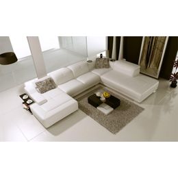 JVmoebel Ecksofa, Garnitur Polster Ecke Couch Design Couch Luxus Couchen Leder Neu