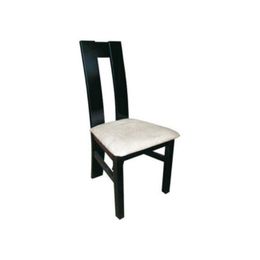 JVmoebel Esszimmerstuhl, Design Lehn Stuhl Massiv Holz Sessel Holz Leder Polster Stühle Gastro
