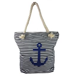 Taschen4life Strandtasche maritime Strand Tasche 1604