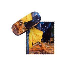 VON LILIENFELD Brillenetui Brillenetui Vincent van Gogh: Nachtcafé Kunst Motiv Brillenbox