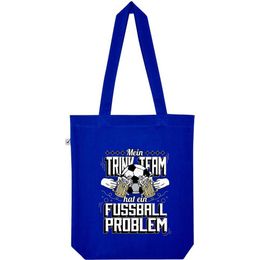 Youth Designz Tragetasche Trink Team Problem Jutebeutel Tasche Lange Henkel