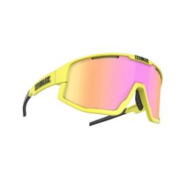 Bliz Sportbrille, gelb