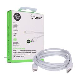 Belkin BoostCharge USB-C Kabel Lighting weiß 1