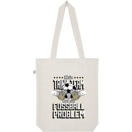 Youth Designz Tragetasche Trink Team Problem Jutebeutel Tasche Lange Henkel