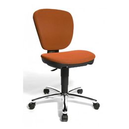 Topstar Drehstuhl Kinder- und Jugend Drehstuhl orange Bürostuhl ergonomische