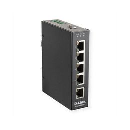 DLink D-Link DIS-100E-5W Industrial Switch 5-Port Unmanaged Layer2 Fast Ethernet Netzwerk-Switch