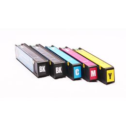 ABC Tintenpatrone (Kompatibles Set 5x Druckerpatrone für HP 973X Pagewide Pro 452