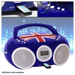 Big Ben Interactive BigBen Radio (Design CD Spieler Stereo Radio USB Anlage Jungen Kinder Zimmer)