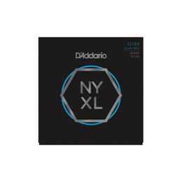 D'Addario Daddario Saiten, (NYXL 12-52W Carbon Steel Alloy)