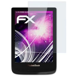 atFoliX Schutzfolie Panzerglasfolie für PocketBook Touch Lux 4