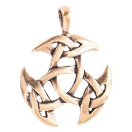 HOPLO Kettenanhänger Celtic offene Dreifalt Bronze Anhänger Schmuck