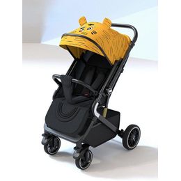 TPFLiving Kinder-Buggy Kinderwagen Buggy Babywanne 5-Punkt-Sicherheitsgurt mit Sonnenschutz