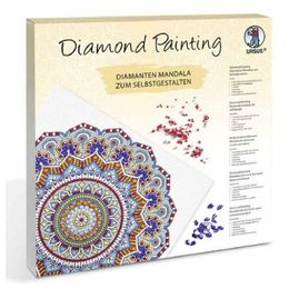 URSUS Kreativset Diamond Painting Mandala zum selbstgestalten