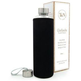 TRENDY AND NEW Trinkflasche T&N Glasflasche Grande Classique 1 Liter