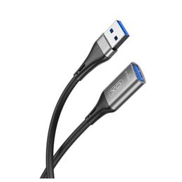 xO NB220 Verlängerungskabel USB 3.0 Kabeladapter USB Kabel Schwarz 2m USB-Adapter