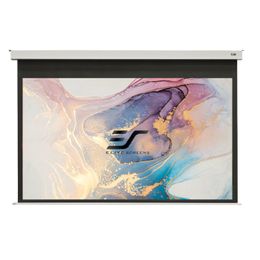 Elite Screens EVANESCE B - DECKENEINBAU MOTORLEINWAND Motorleinwand (Weiß / 16:9 / 222 x 125 (Vorlauf 30cm)-MaxWhite FG (Fiber Glass)